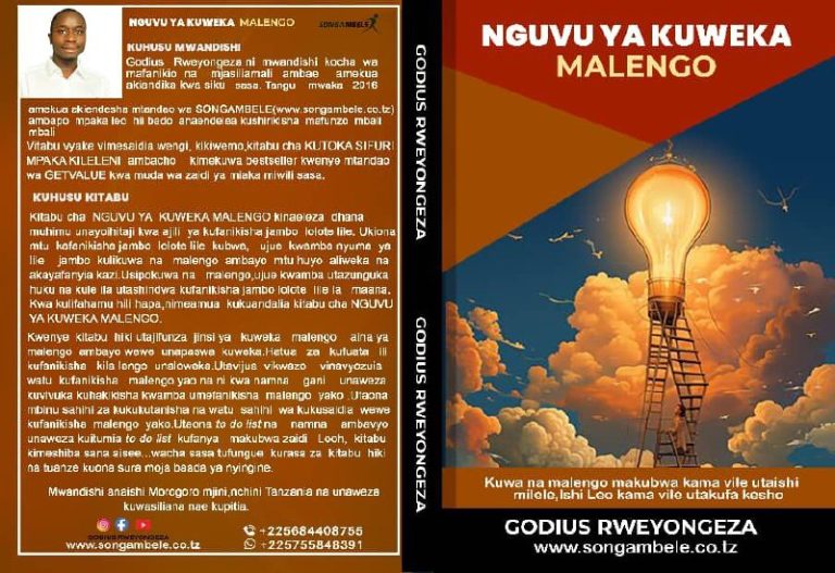 KITABU: NGUVU YA KUWEKA MALENGO - SONGA MBELE